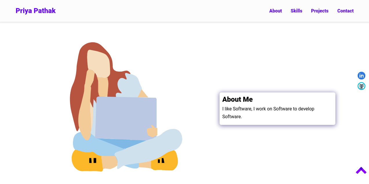 Priya Pathak | Web Developer
